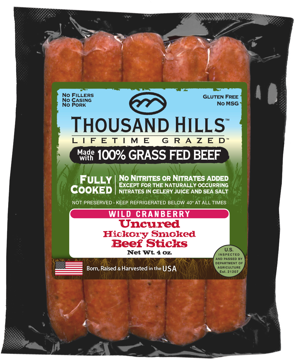 Download Beef Sticks - Wild Cranberry - Beef - Full Size PNG Image - PNGkit