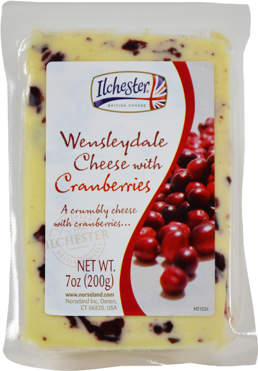 Download Ilchester Wensleydale Cheese With Cranberries, 7oz - Ilchester ...