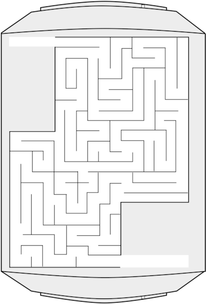 Download Maze Jigsaw Puzzles Labyrinth Drawing - Maze - Full Size PNG ...