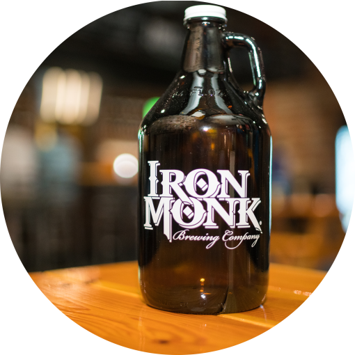 Download Iron Monk Growler - Iron Monk Brewing Company - Full Size PNG ...