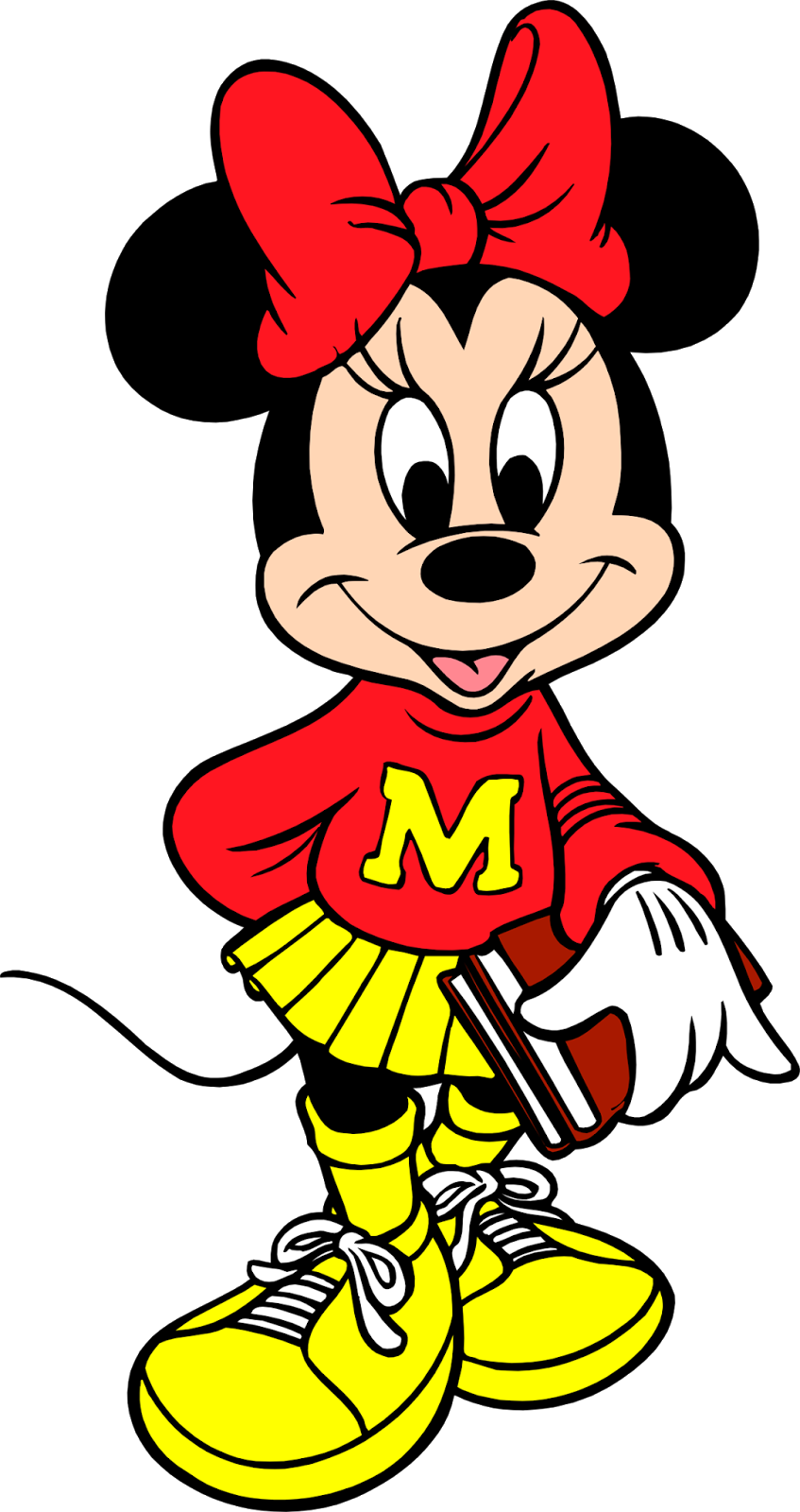Download Disney - Minnie Mouse Go To School - Full Size PNG Image - PNGkit