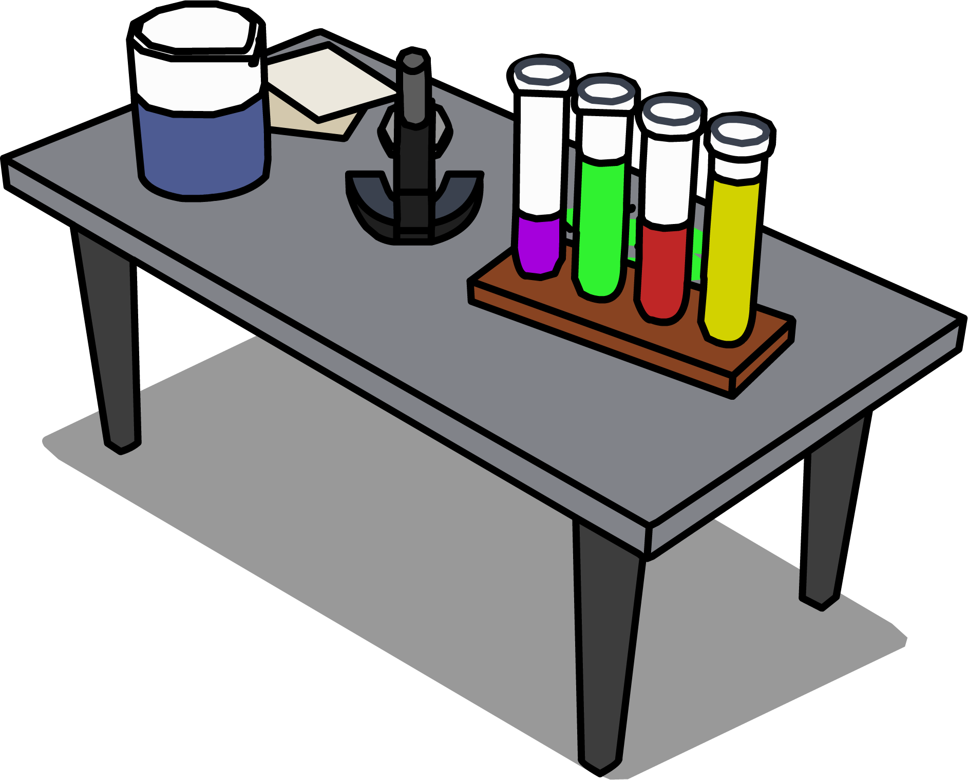 Download Science Table Png - Lab Table Clipart Transparent - Full Size ...