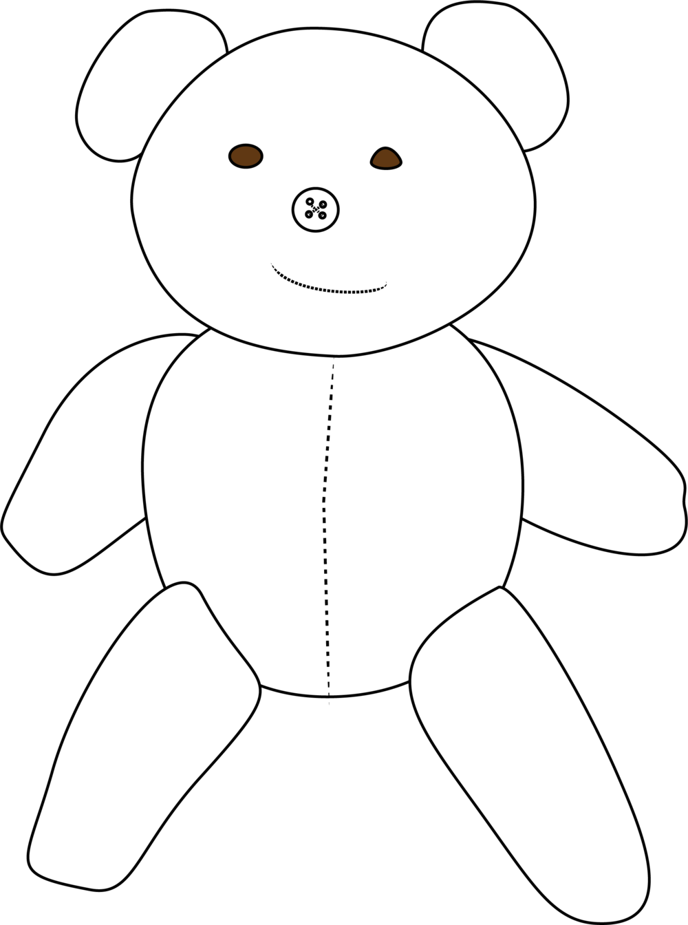 Download Teddy Bear - Full Size PNG Image - PNGkit
