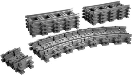 Download Flexible Tracks - Lego 7499 City Flexible And Straight Train ...