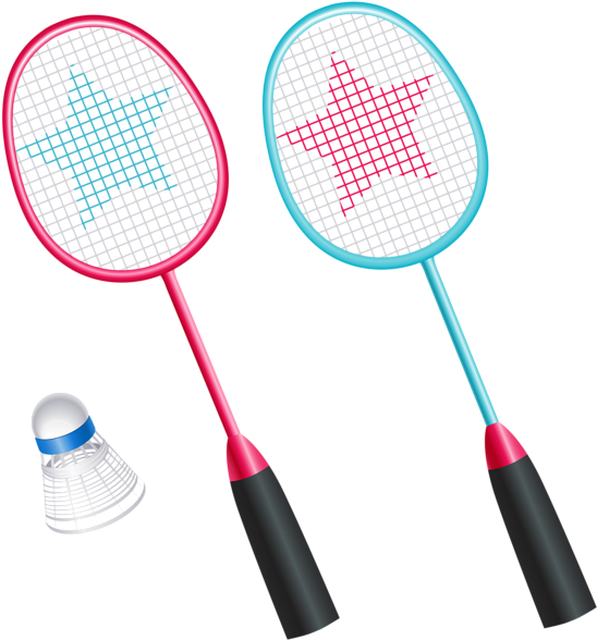 Download Gallery Free Pictures - Badminton Racket Cartoon Png - Full ...