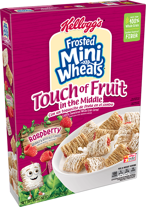 Download Kellogg's Frosted Mini-wheats Touch Of Fruit In The ...