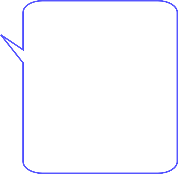 Download Dialog Clip Art At Clker Com Vector - Speech Bubble Rectangle ...