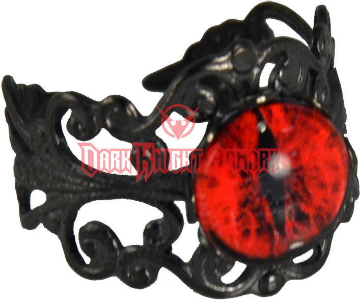Download Evil Gothic Eye Ring - Gothic Ring - Full Size PNG Image - PNGkit