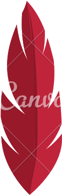 Download Red Feather Icon - Fire - Full Size PNG Image - PNGkit