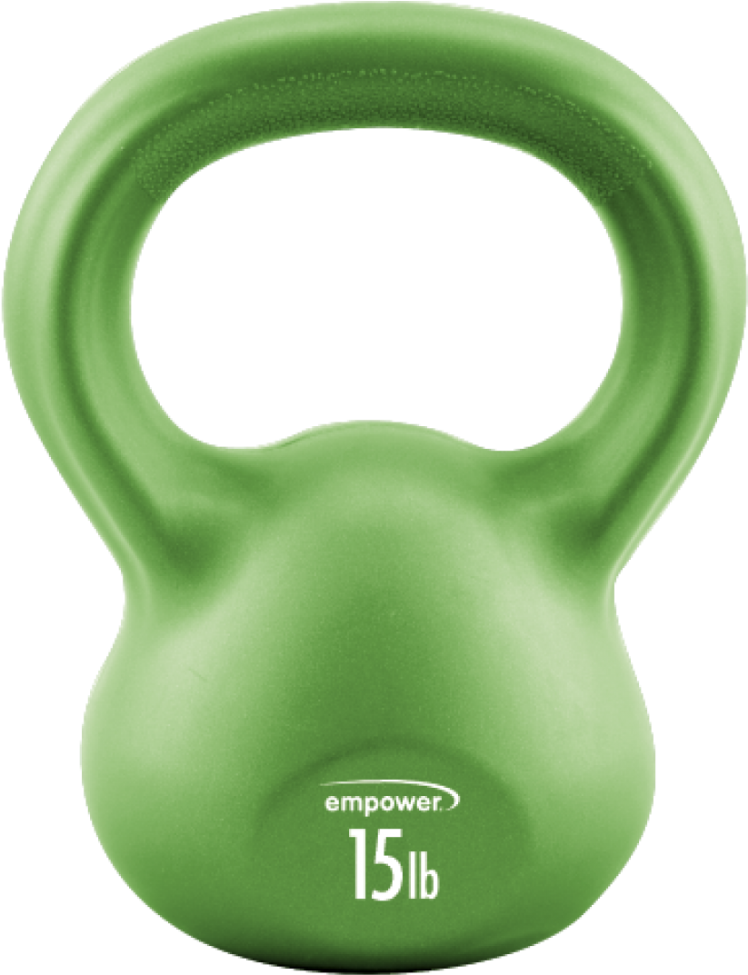 Download Empower 10-lb. Comfort Grip Kettlebell With Total Body - Full ...