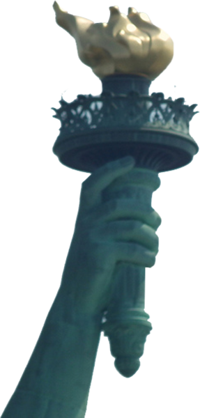 Download Statue Of Liberty Torch Png Png Transparent Download - Statue ...
