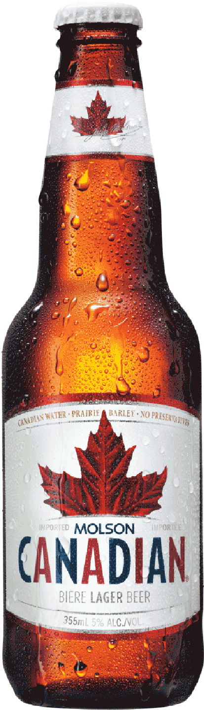 Download Share - Molson Canadian Beer Bottle - Full Size PNG Image - PNGkit