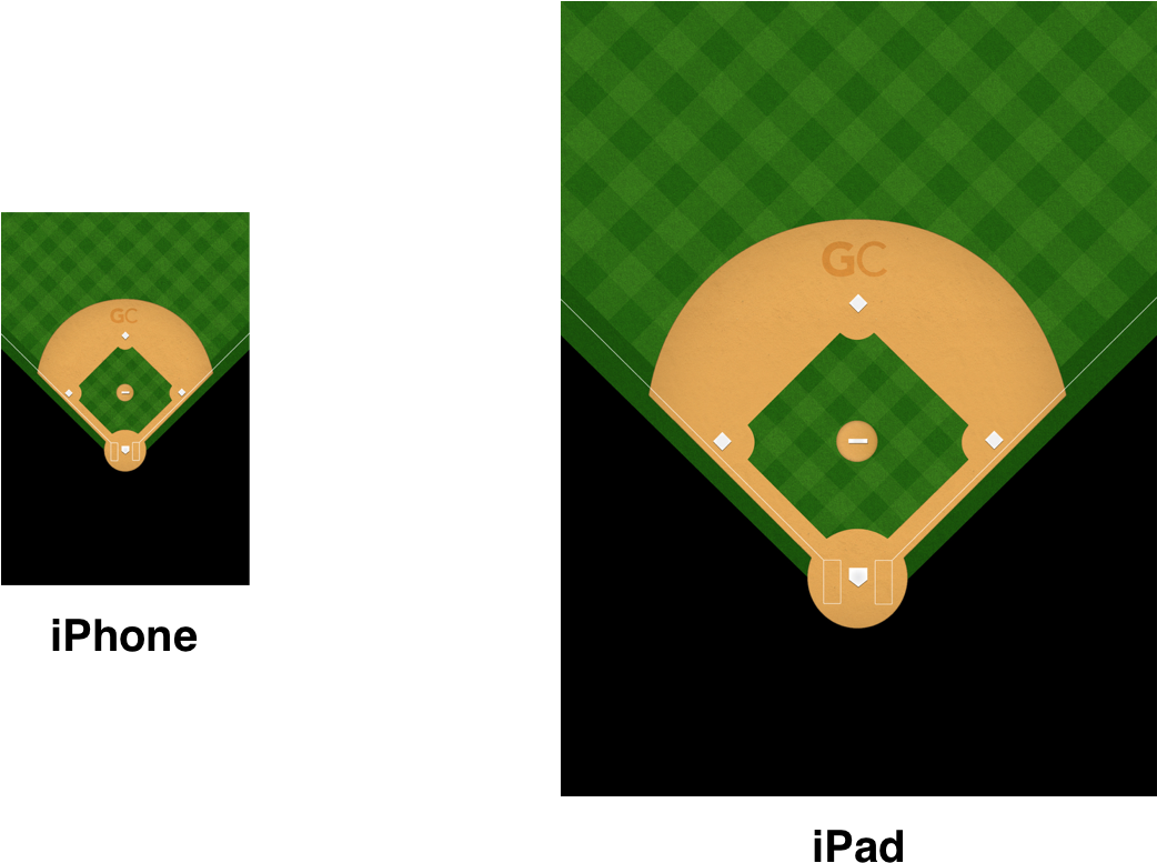 Download Transparent Ipad Field Image - Baseball Field - PNGkit