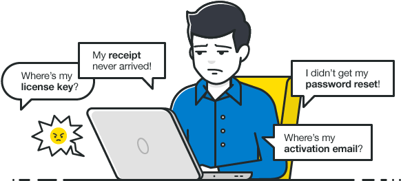 Download Confused By Missing Emails - Customer Service Emails Comic ...