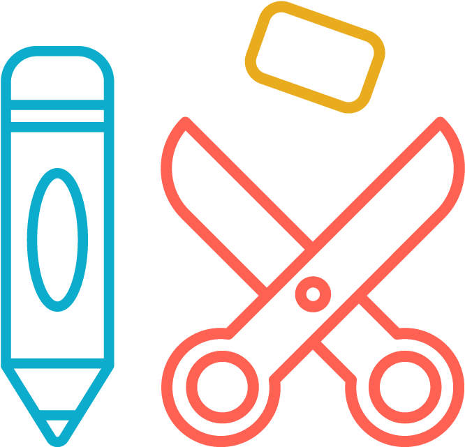 Download School-supplies - Kawaii Pencil Clipart - Full Size PNG Image ...