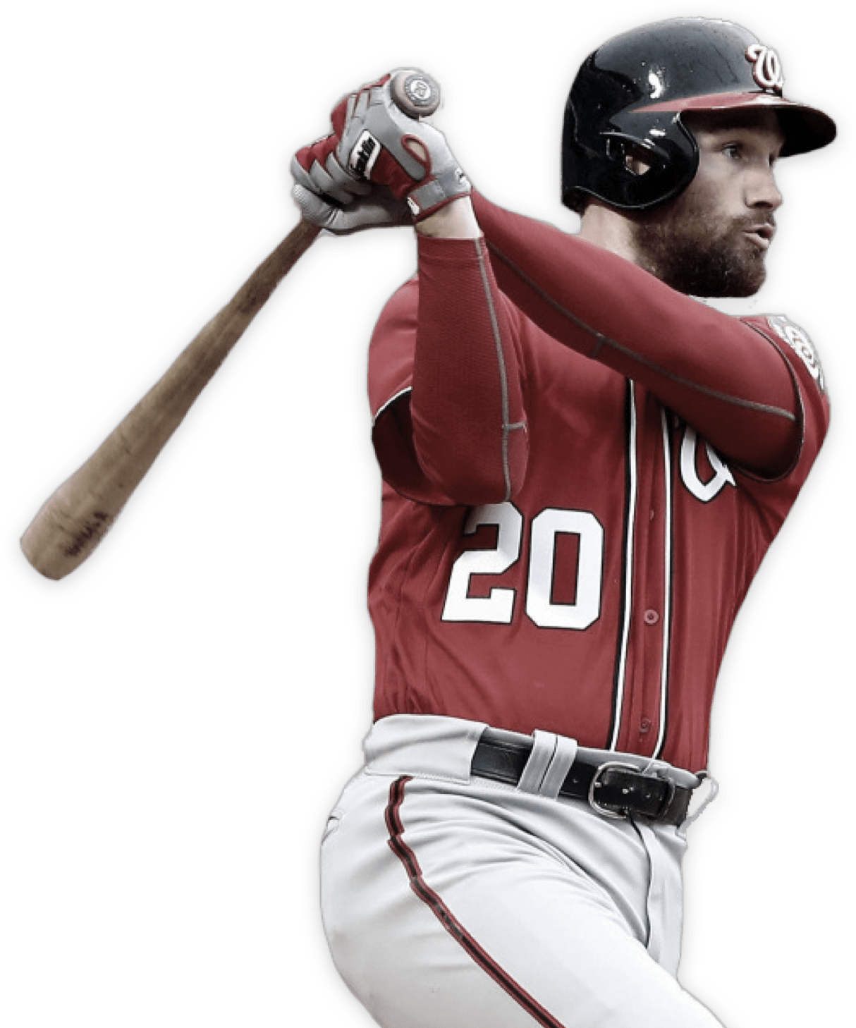 Download Daniel Murphy - Baseball Player Png - Full Size PNG Image - PNGkit