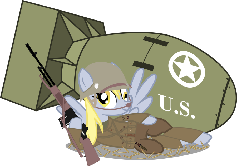 Download Tensaioni, Atomic Bomb, B - My Little Pony Ww2 - Full Size PNG ...