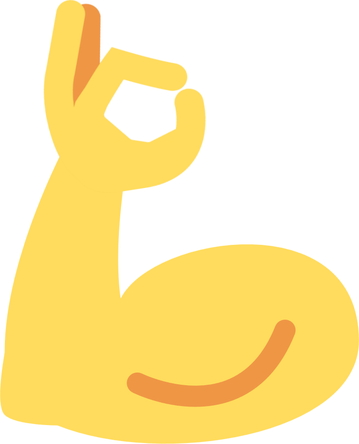 Download Betterokflex - Ok Hand Emoji Discord - Full Size PNG Image ...