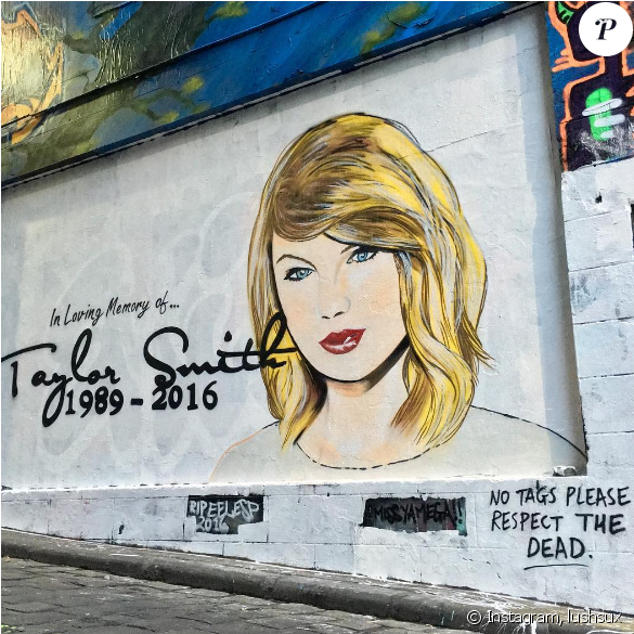 Download L'artiste Lushux A Réalisé L'épitaphe De Taylor Swift - Taylor ...