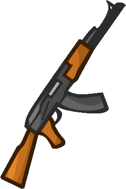 Ak 47 Assault Rifle Icon Transparent Png Svg Vector File Images