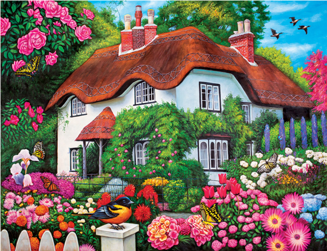 Download Puzzle Collector Art - Puzzle Cottage - Full Size PNG Image ...