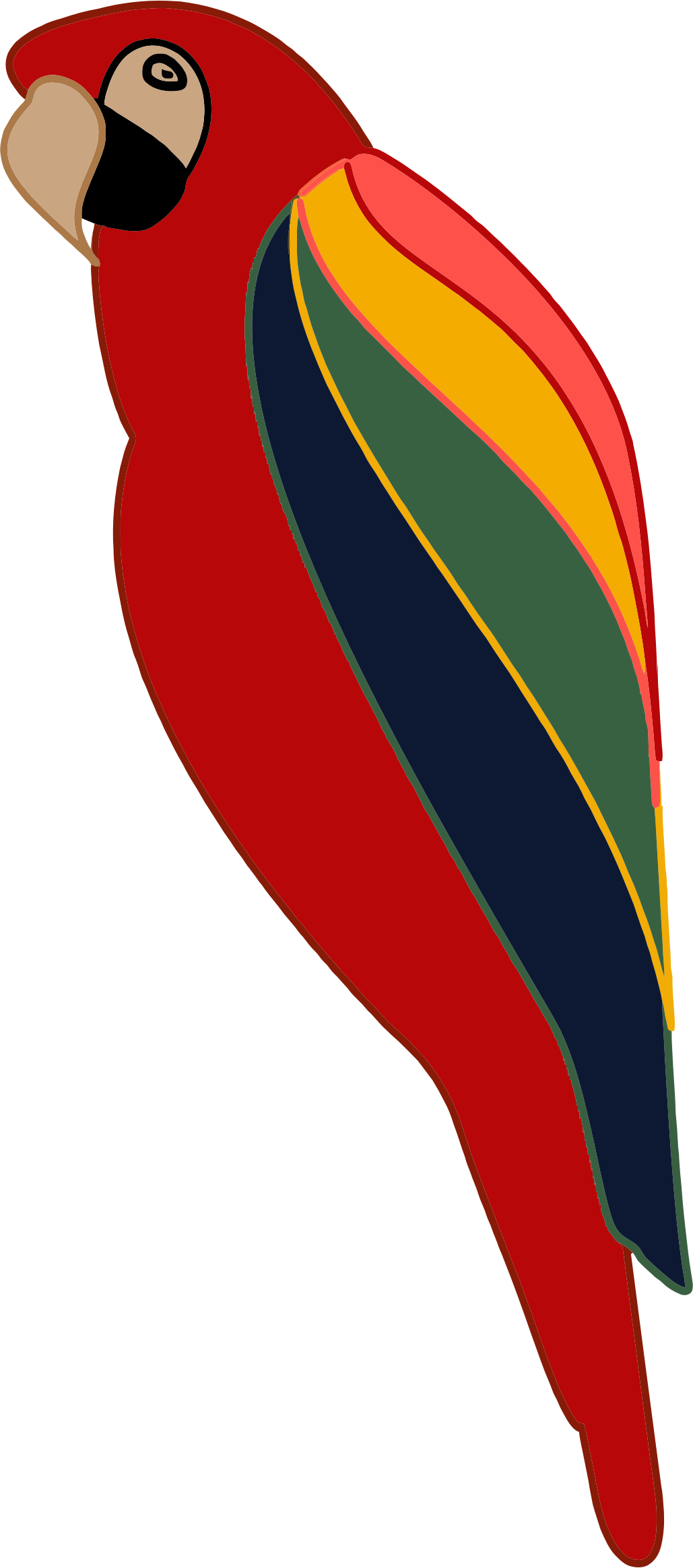 Download This Free Icons Png Design Of Stylized Parrot - Full Size PNG ...