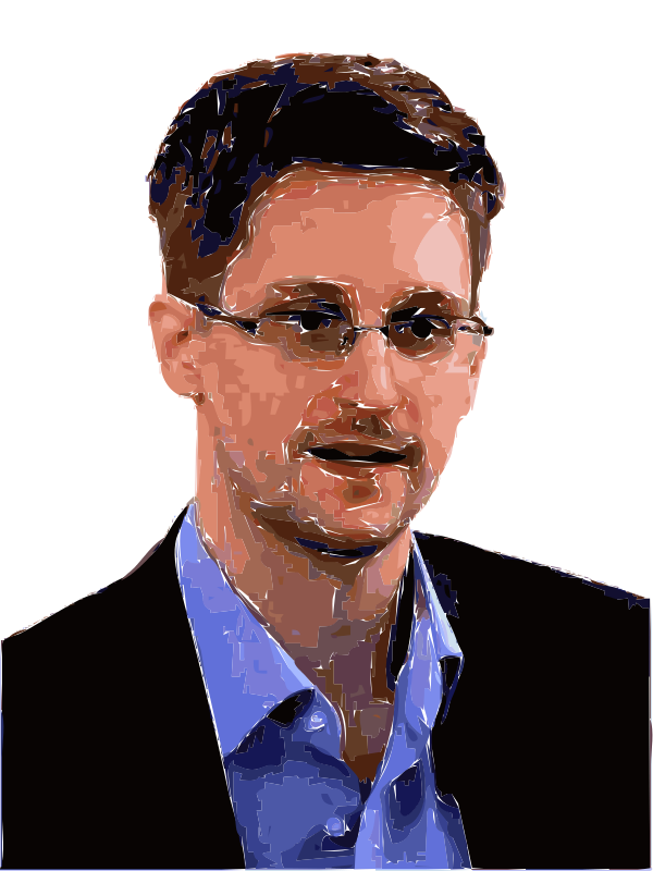 Download Free Edward Snowden Colorized Profile - Edward Snowden - Full ...
