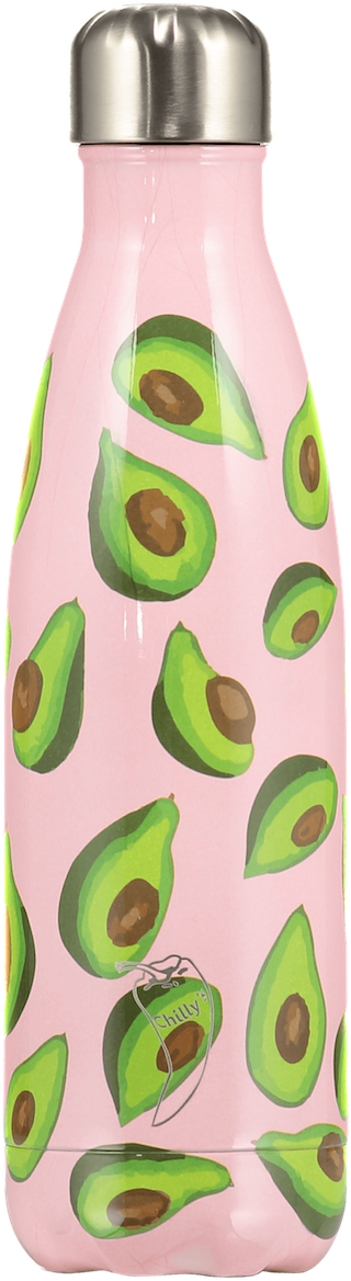 Download 500ml 500ml - Chilis Avocado Water Bottle - Full Size PNG ...