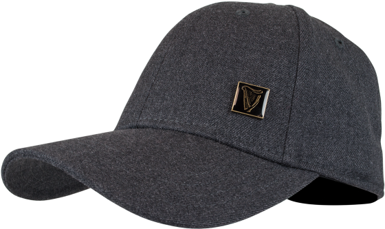 Download Guinness Grey Baseball Cap With Enamel Harp Pin - Baseball Cap ...