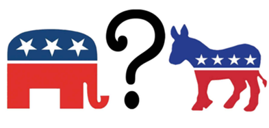 Download Democratrepublican - Democrat And Republican Sign - Full Size ...