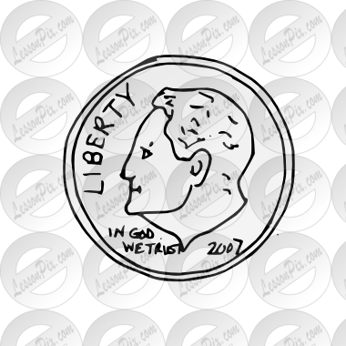 Download Vector Black And White Library Homey Design Dime Clipart ...