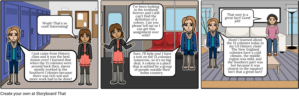 Download 13 Colonies Conversation - Cartoon - Full Size PNG Image - PNGkit