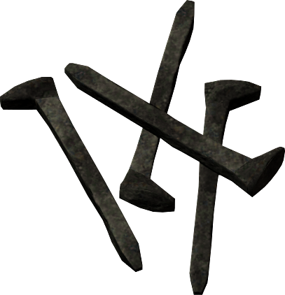 Download Nails - Skyrim Nail Item Code - Full Size PNG Image - PNGkit