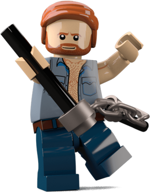 Download Lego Chuck Norris - Full Size PNG Image - PNGkit