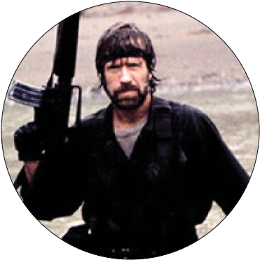Download Chuck Norris Head Of Security - Chuck Norris - Full Size PNG ...