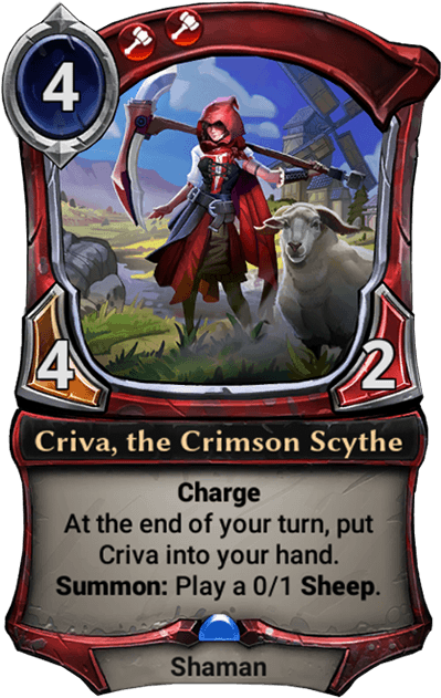 Download Criva, The Crimson Scythe - Criva Eternal - Full Size PNG ...