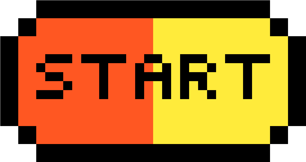 Download Start Button - Pixel Speech Bubble Kpop Png - Full Size PNG ...