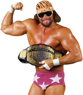 Download Macho Man Png - Randy Savage Intercontinental Champion - Full Size PNG Image - PNGkit