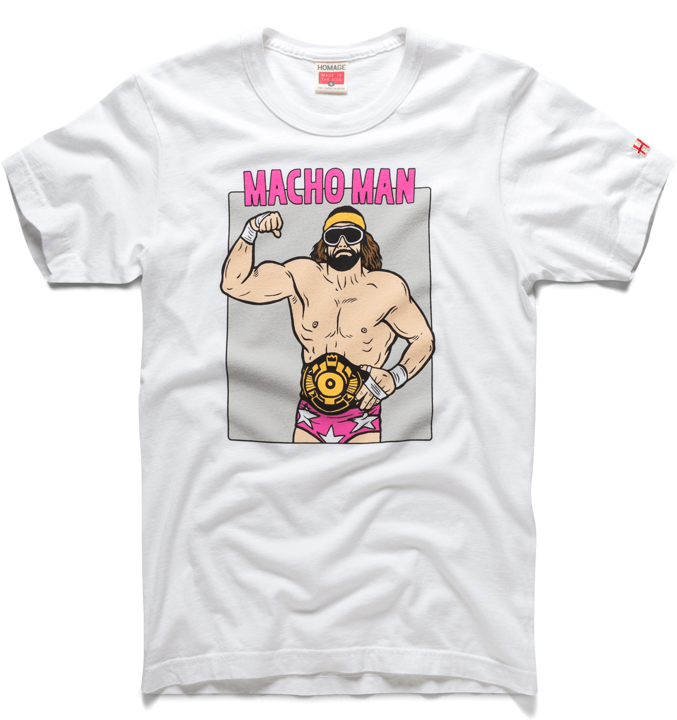 Download Randy Savage World Champion Macho Man Wrestling T-shirt ...