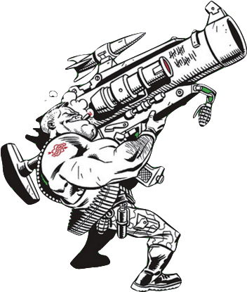 Download Bazooka - Bazooka Cartoon - Full Size PNG Image - PNGkit