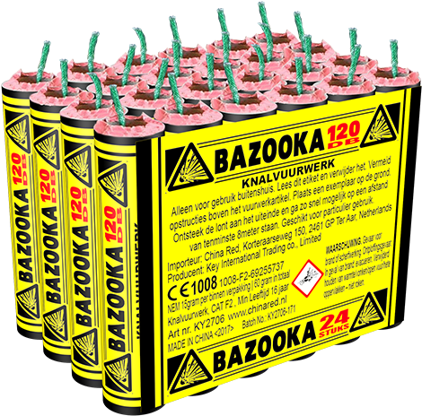 Download Bazooka ] - Bazooka Vuurwerk - Full Size PNG Image - PNGkit