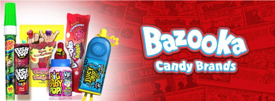 Download Bazooka Candy Brands Do Brasil - Full Size PNG Image - PNGkit