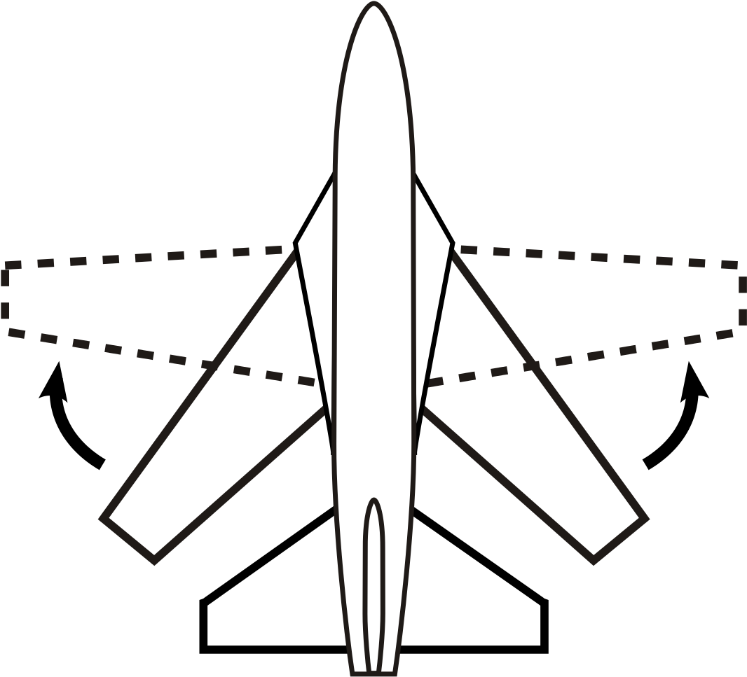 Download Wing Variable Sweep - Swept Back Wing Aircraft - Full Size PNG ...