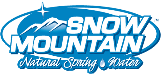 Download Snow Mountain Spring Water - Mountain Spring Water Logo - Full ...
