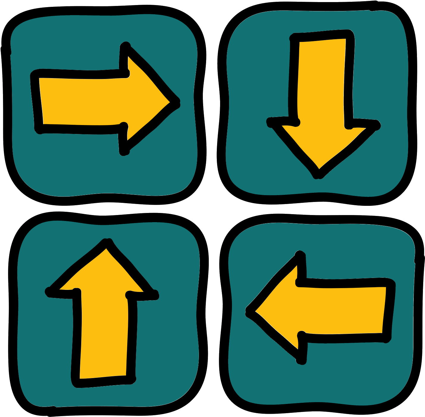 Download Directions Four Way Icon - Portable Network Graphics - Full Size PNG Image - PNGkit