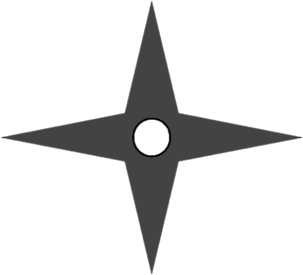 Ninja Throwing Star Vectors Download Free Vectors