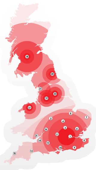 Download The Map - Map Of Uk - Full Size PNG Image - PNGkit