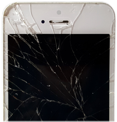 Download Iphone 5s Broken Screen - Iphone - Full Size PNG Image - PNGkit