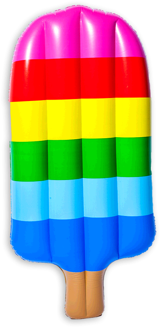 Download Popsicle Pool Float - Ice Cream Float Png - Full Size PNG ...