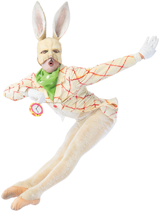 Download Ballet White Rabbit Alice In Wonderland - Full Size PNG Image ...